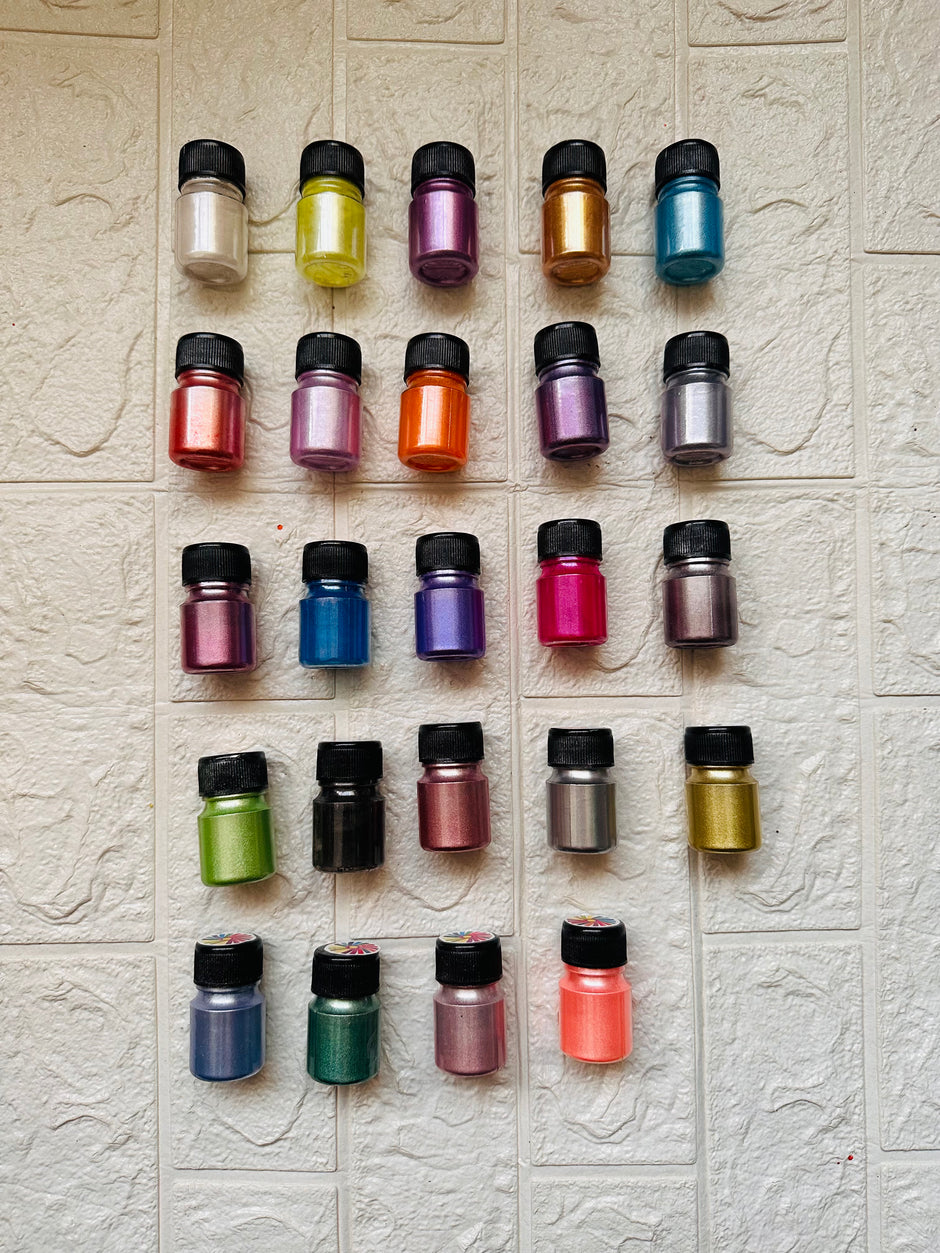 Pearl Mica Powder Set – Jinalresinstudio