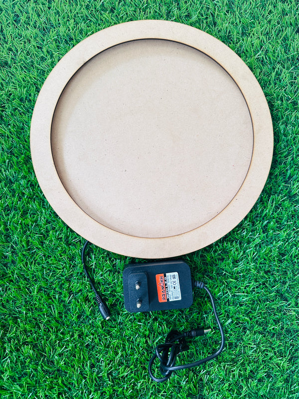 Moon Light Mdf lamp – Jinalresinstudio